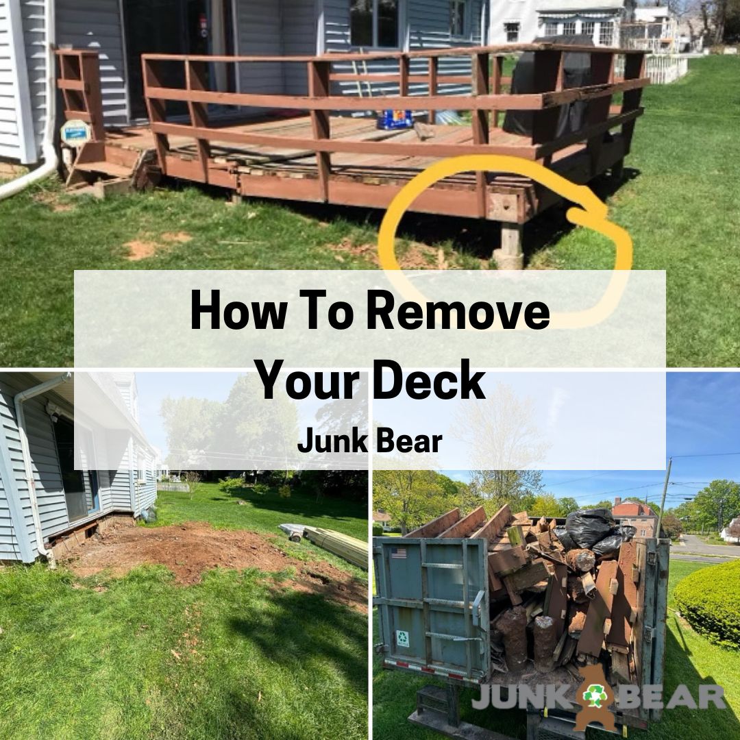 How To Remove Your Deck | Junk Bear