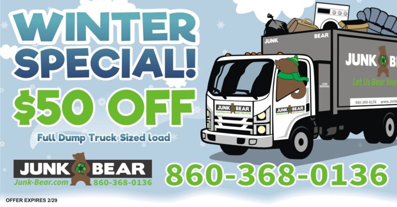 Junk Removal Winter Special | Junk Bear